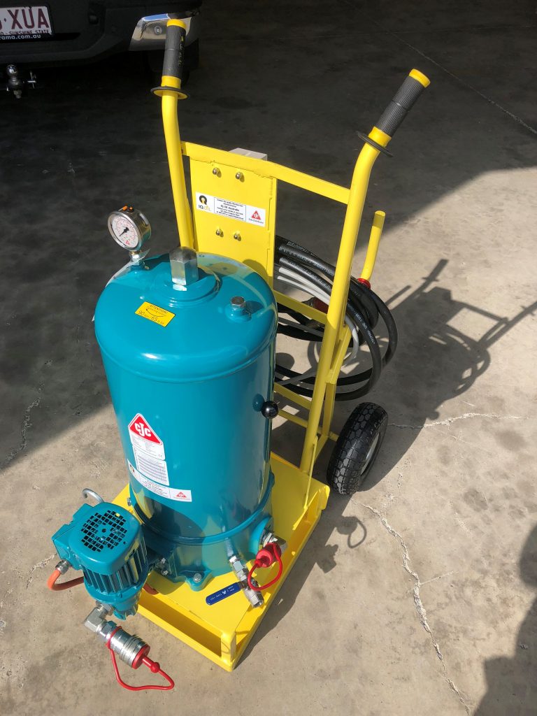 Oil Filtration Unit hire - IQ Oil Australia - CJC Filtration