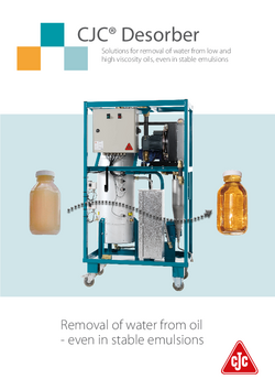 CJC Desorbers & Water Removal - CJC Filtration - IQ Oil Australia