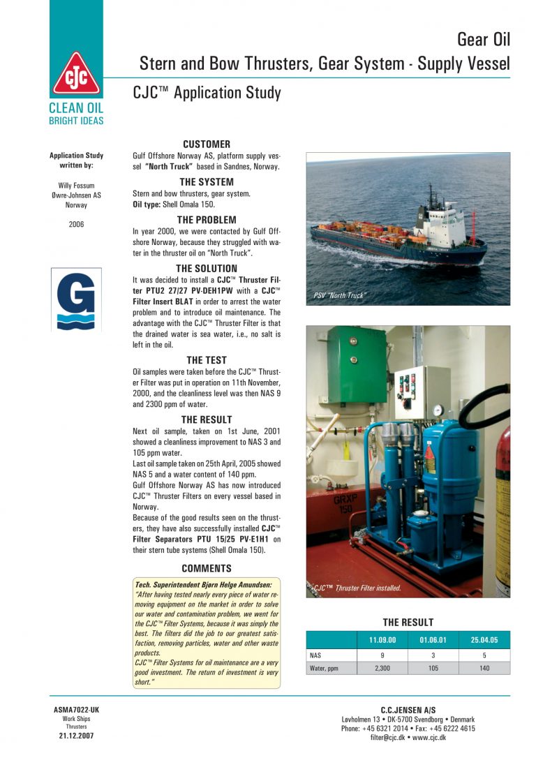 Thrusters | IQ Oil Australia