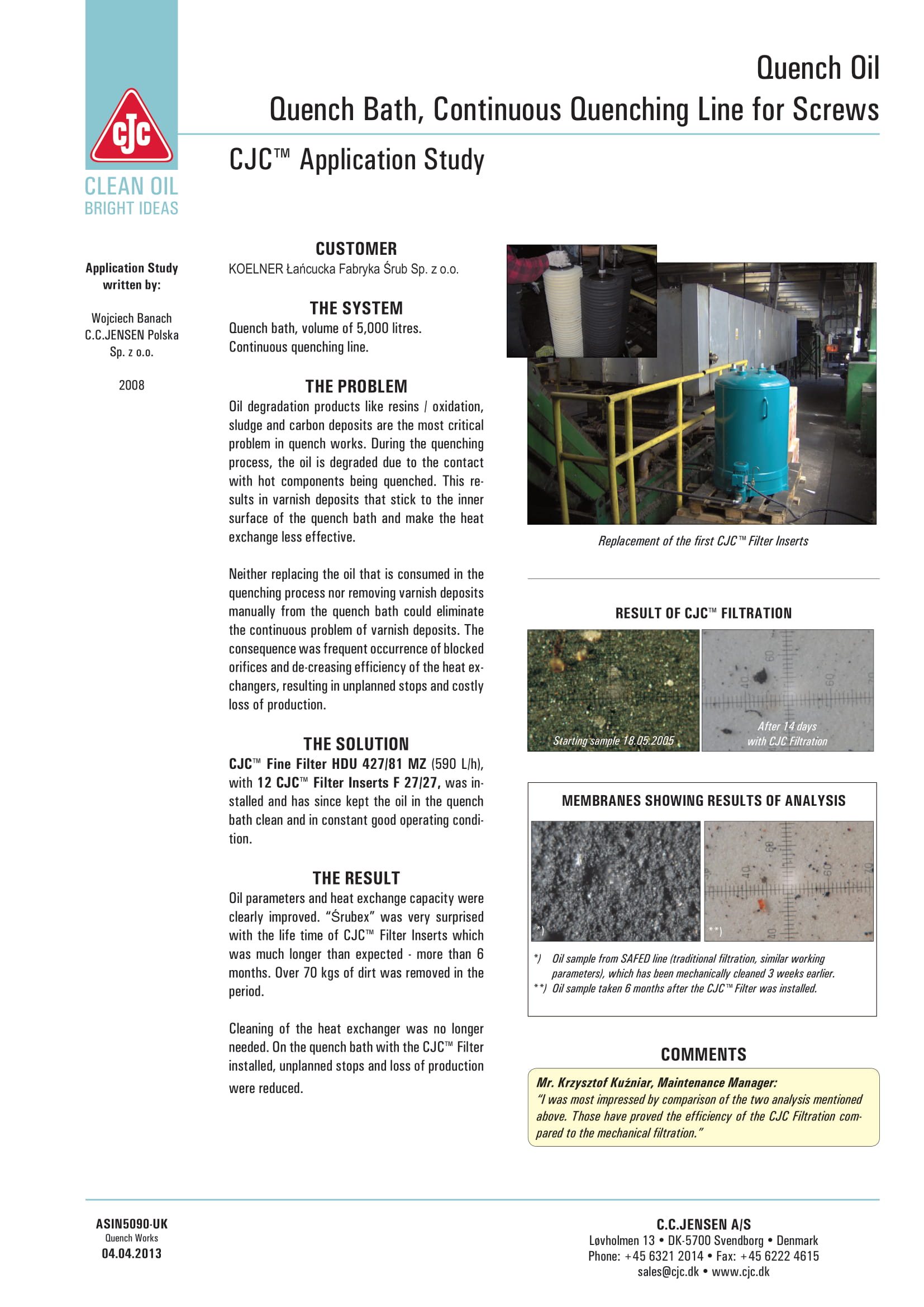 Quenching | IQ Oil Australia