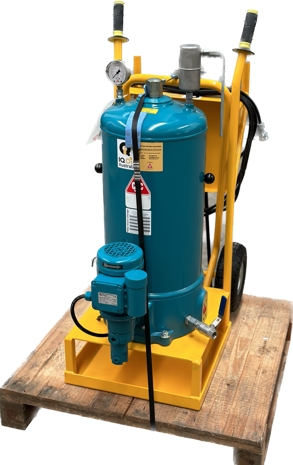 Oil & Fuel Filter Hire/Rental - IQ Oil Australia - CJC Filtration